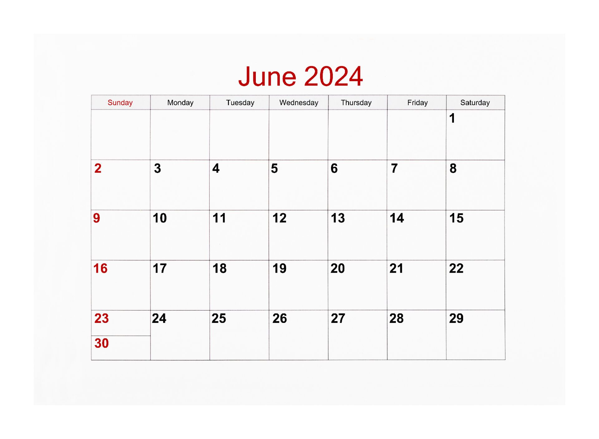 Key Dates & Deadlines - June 2024 - SM Vint & Co.Ltd